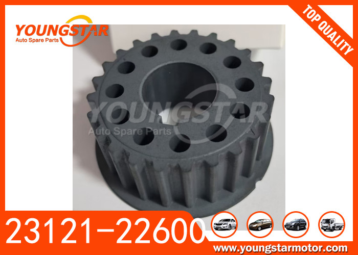 เฟืองเพลาข้อเหวี่ยง Hyundai 23121-22600 2312122600 เหล็ก